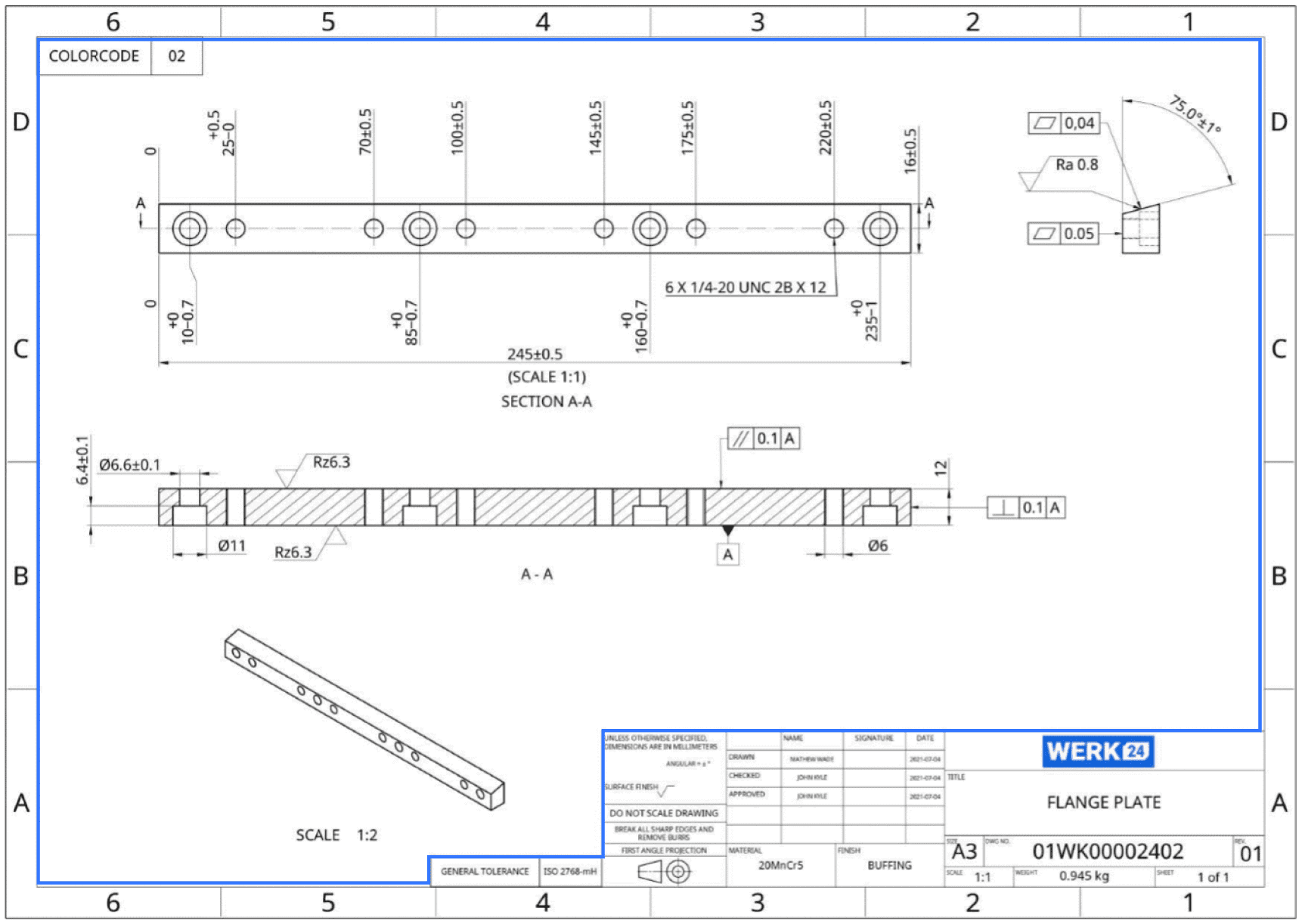 Werk24 | AI-Powered PMI Extraction & RFQ Automation Platform