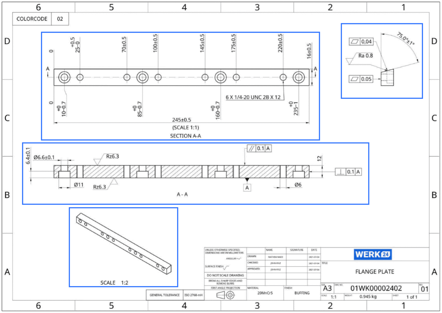 Werk24 | AI-Powered PMI Extraction & RFQ Automation Platform